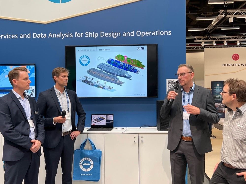 NAPA Stand Talk at SMM 2022: Revolution of 3D based ship design – NAPA